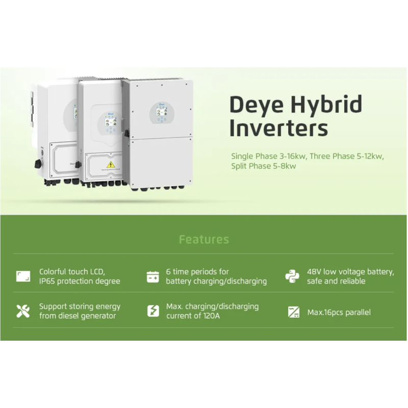 Deye DEYE SUN-15K-SG01HP3-EU-AM2 ( trójfazowy hybrydowy wysokonapięciowy )